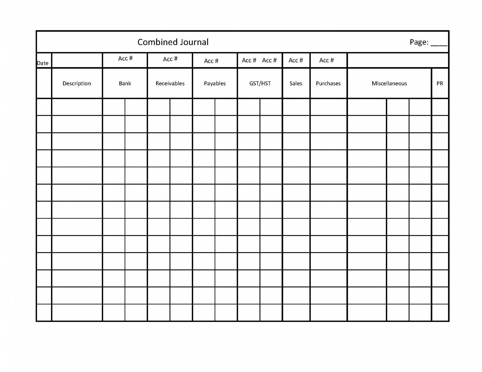 What is a Combination Journal? - Ruby Business Solutions